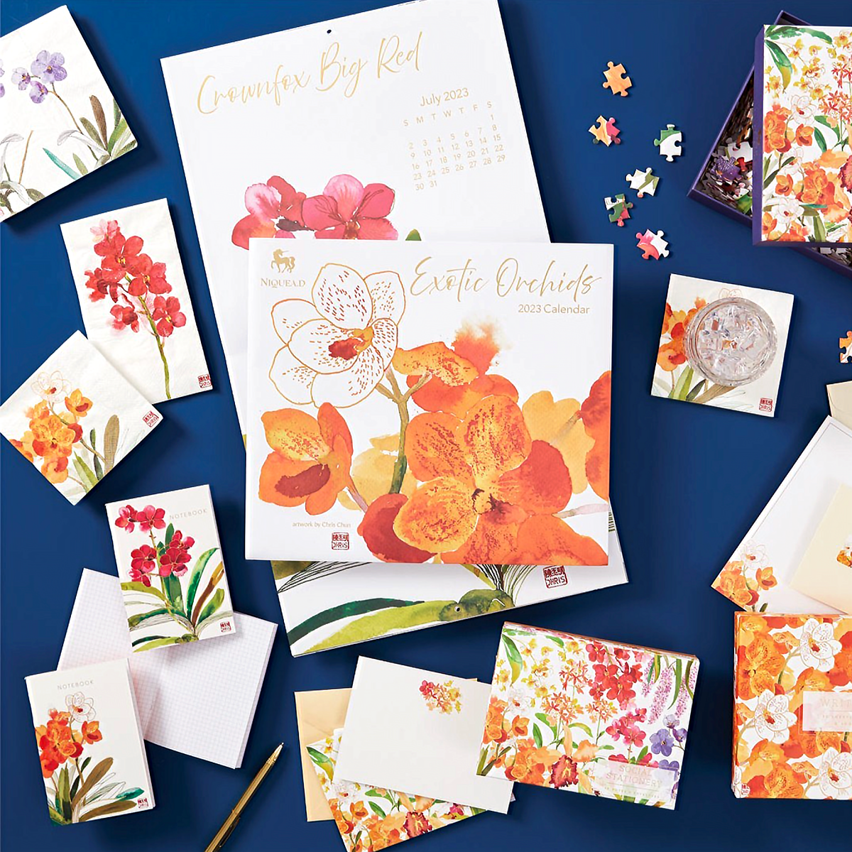 Fine Stationery Goods by Chinoiserie Artist Chris Chun