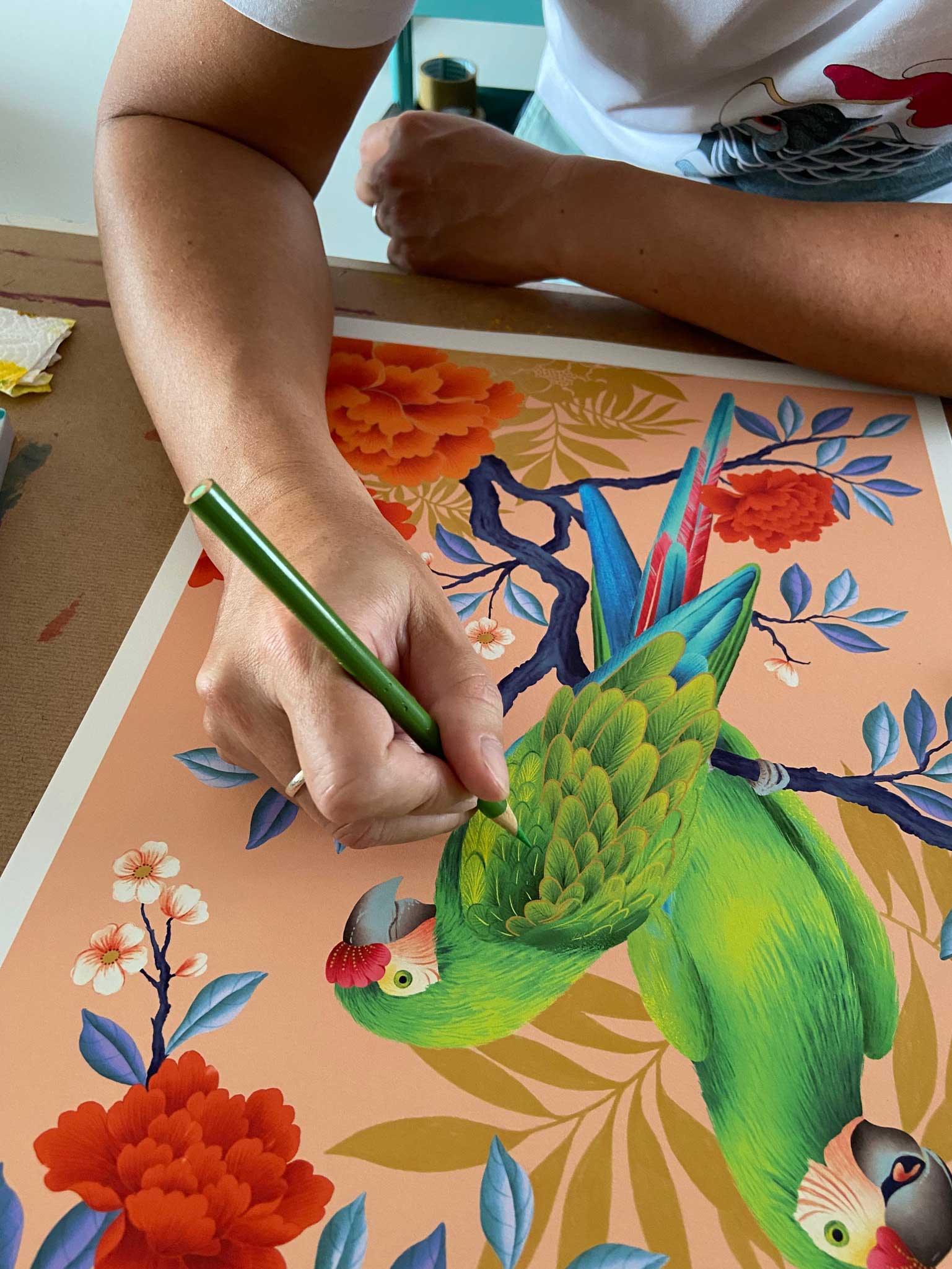 Chinoiserie Paintings & Art Prints, Ceramics, Stationery and Textiles ...
