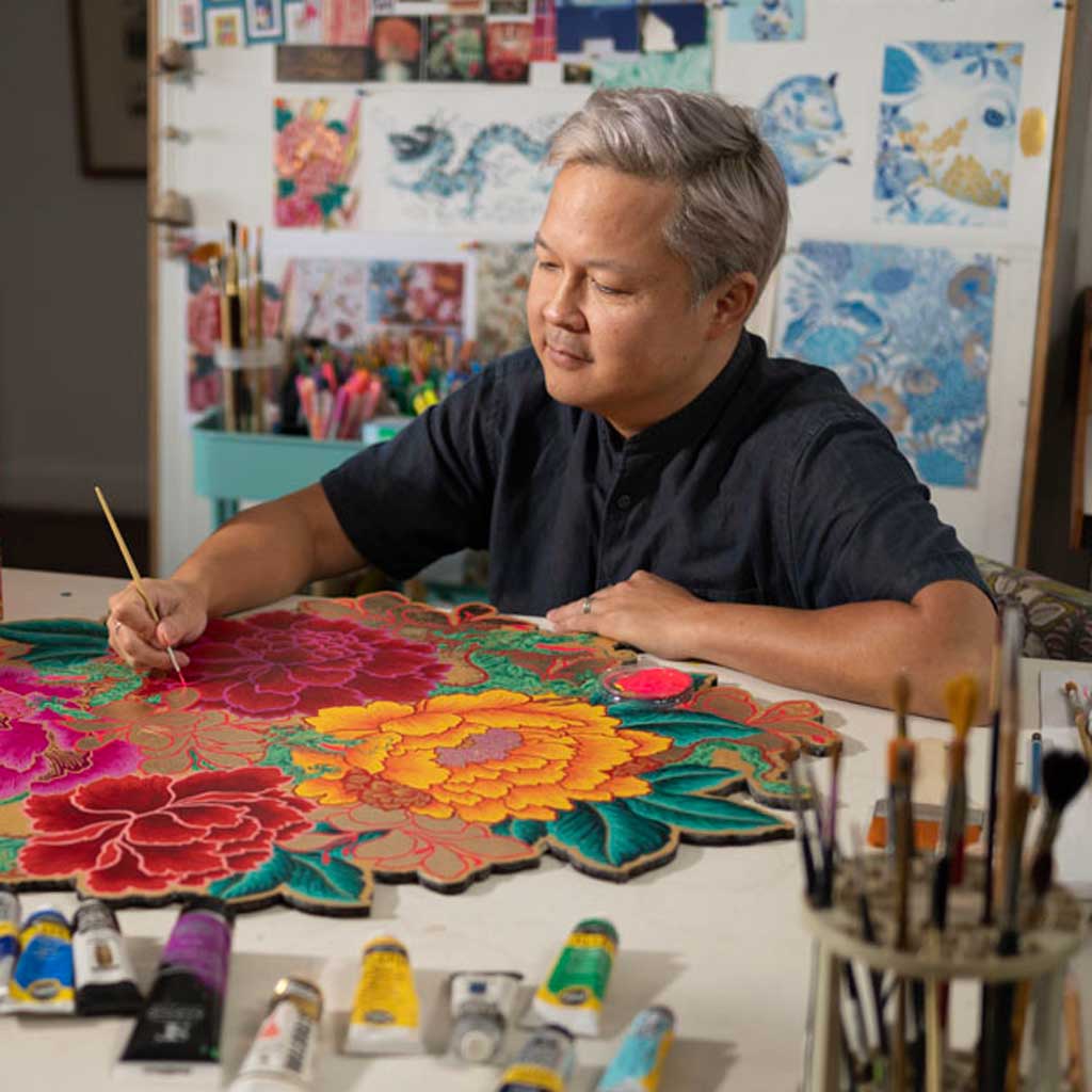 Chinoiserie Paintings & Art Prints, Ceramics, Stationery and Textiles ...