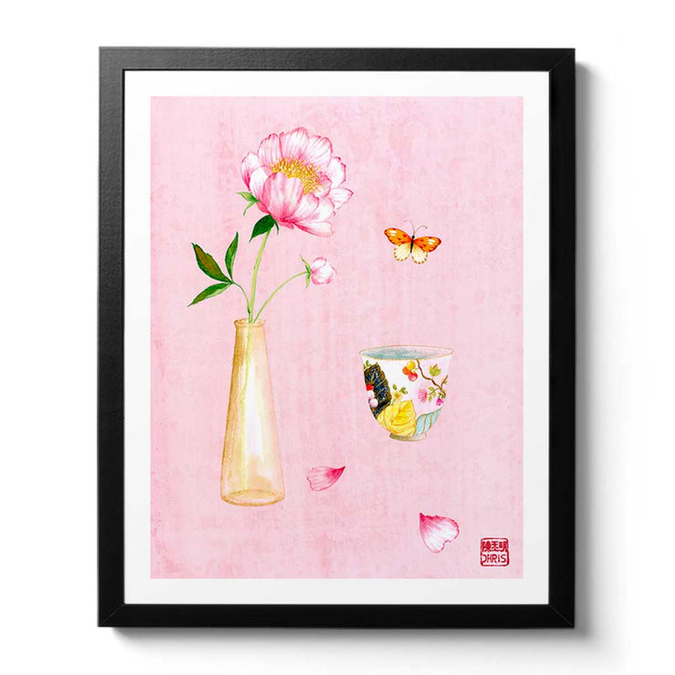 Still Life Paintings by Chinoiserie Artist Chris Chun