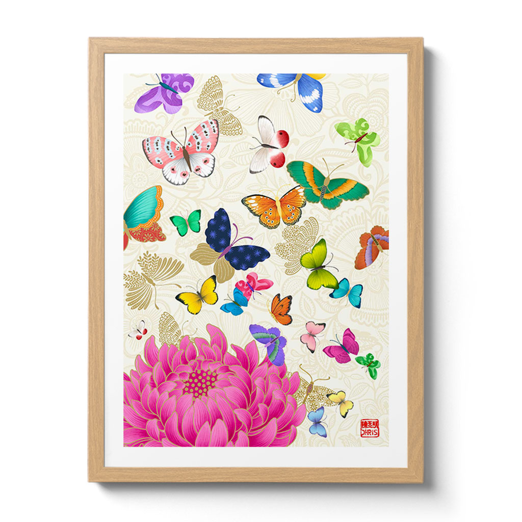 Flutter Fine Art Print – Chris Chun