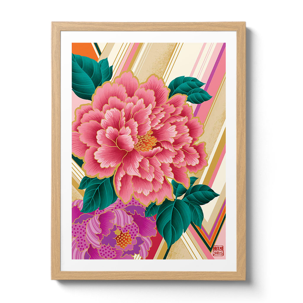 Peony Fine Art Print – Chris Chun